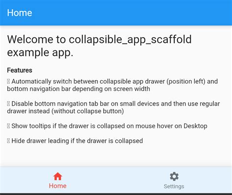 Autoscaffold Flutter Package