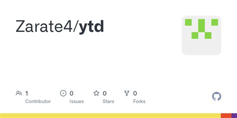 Github Zarate4ytd
