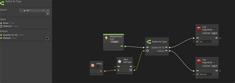 elegant way to switch on type in visual scripting without using