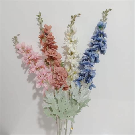 Jual Harga Spesial Bunga Delphinium Artificial Premium Delphinium