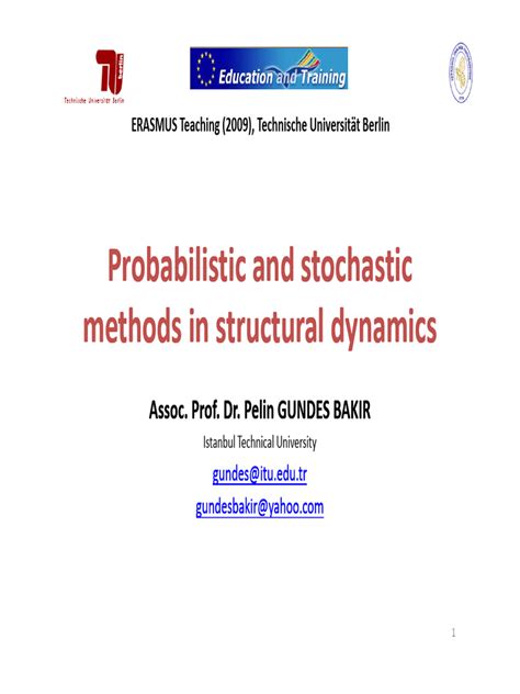 Probabilistic Probabilistic And Stochastic Stochastic Methods Methods