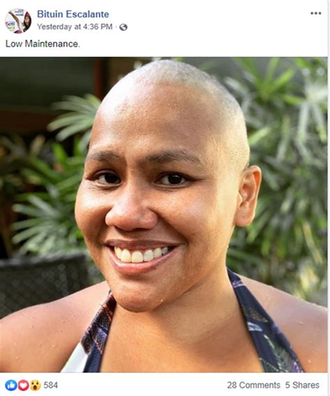 Bituin Escalante Reason Why Singer Shaved Her Head During Quarantine