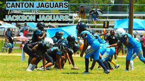 Canton Jaguars Vs Jackson Jaguarsa Team 2024 Youth Football