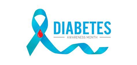 Premium Vector National Diabetes Awareness Month Is Observed Every