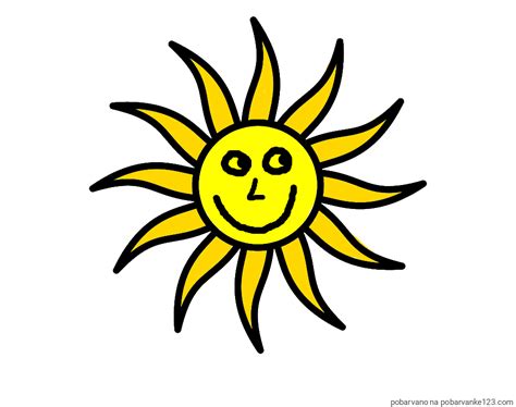 Pobarvana Pobarvanka Pobarvanka Sončka špela