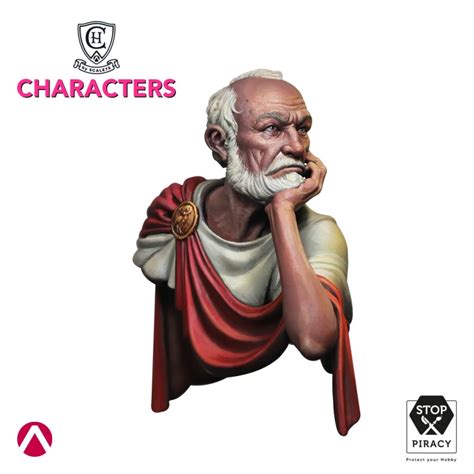 The Thinker Scale 75 Bust 112 Planetfigure Miniatures