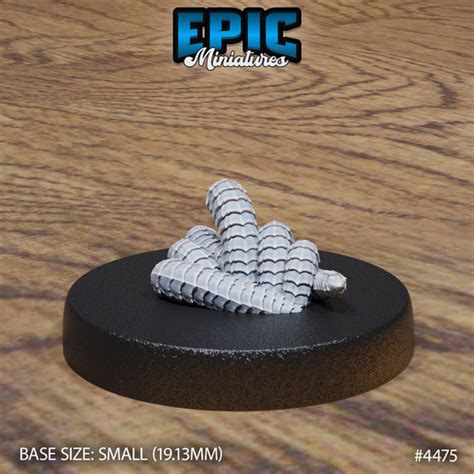 3d File Worm Swarm Set ‧ Dnd Miniature ‧ Tabletop Miniatures ‧ Gaming Monster ‧ 3d Model ‧ Rpg