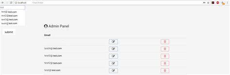 Jquery How To Display The Search Results Autocomplete On Same Page