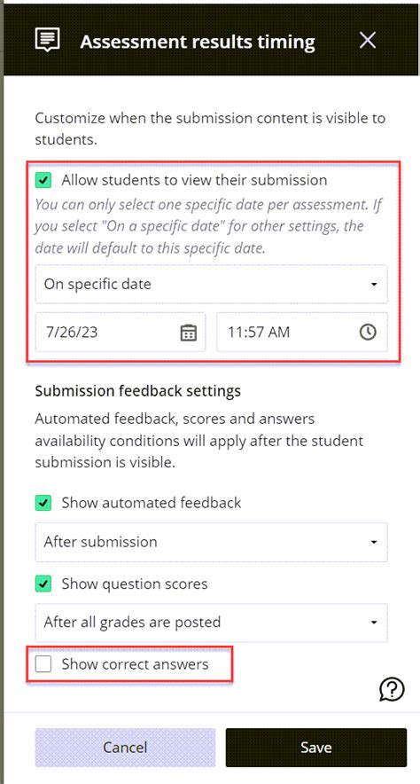 In Class Blackboard Exam Using Respondus Lockdown Browser Recommended Exam Settings In