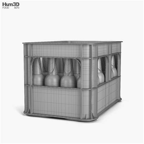 Beer Crate 3d Model Download Bottles Cans On