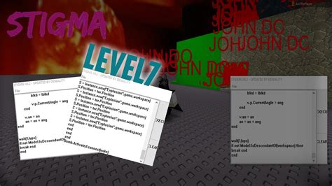 Roblox Exploit Stigma Level 7 Patched Youtube