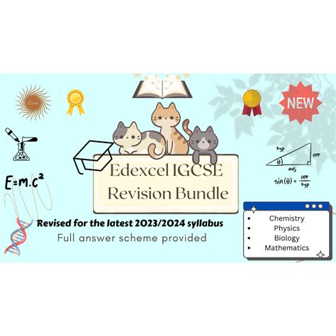 🔥 edexcel igcse revision bundle notes topical exercises full
