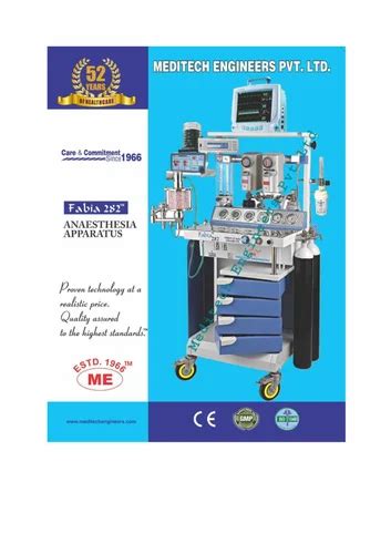 Stainless Steel Key Filling Sevoflurane Anaesthesia Vaporizer For Icu Use At Best Price In New