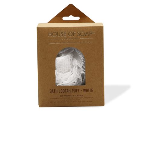 Bath Loofah Puff White House Of Soap Kuwait