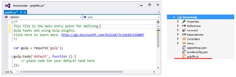 how to use gulp with asp core mvc codeproject