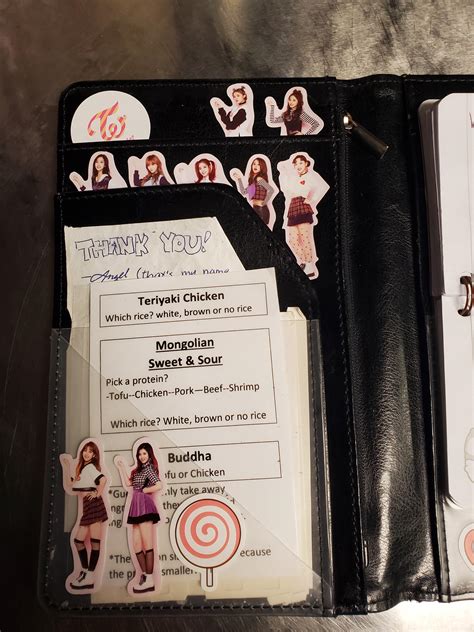 I Decorated My Server Book With Twice Stickers Rtwice
