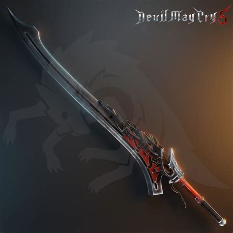 😈 Devil May Cry 5 Red Queen Neros Sword Cosplay Stl・ Stl File