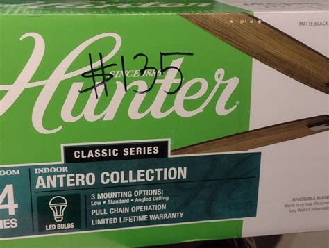 Hunter Cavera Ii 52 In Indoor Matte Nickel Wifi Enabled Smart Ceiling Fan With Light Kit