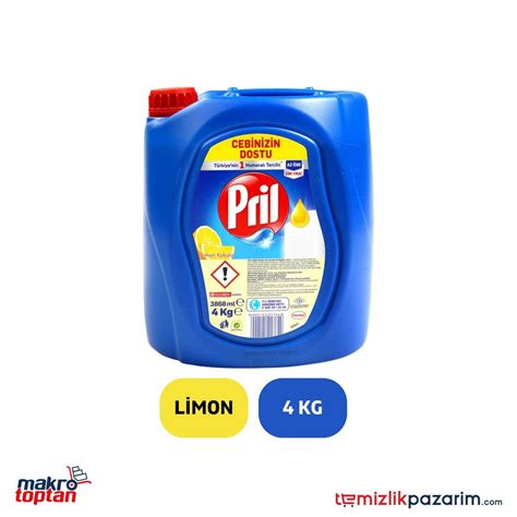 Pril Bulaşık Deterjanı Limon 4 Kg