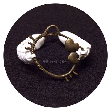 Hello Kitty Bracelet Handmade Bracelets Cute Bracelets Jewelry