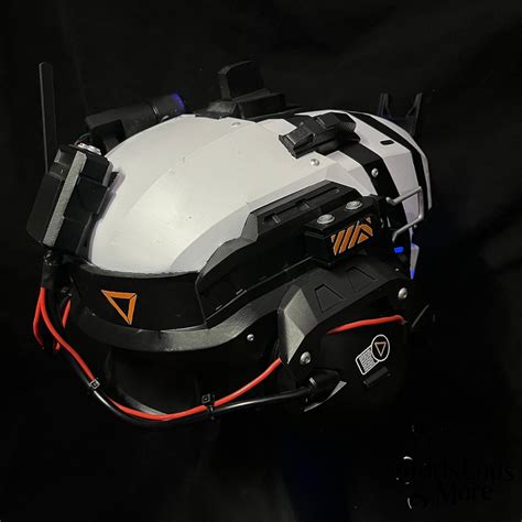 Titanfall 2 Pulse Blade Pilot Helmet Wearable Rgb Light Up Cosplay
