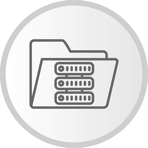 Data Server Vector Icon 15802489 Vector Art At Vecteezy