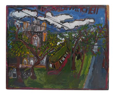 Lot Reginald Mitchell American Louisiana 1959 2019 New Orleans Street Scene With Church