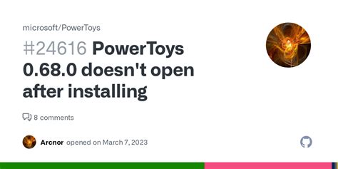 Powertoys 0680 Doesnt Open After Installing · Issue 24616