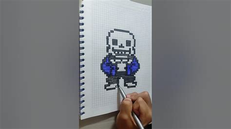 💀 Sans De Undertale Pixel Art Esqueleto Tutorial Jerepixelart