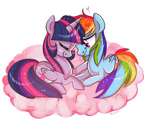 Rainbow Dash And Twilight Sparkle Love