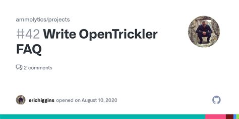 Write OpenTrickler FAQ Issue Ammolytics Projects GitHub