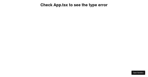 Optimisticresponse Apollo Ts Error Codesandbox