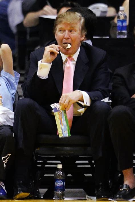 Trump Gets Two Scoops Of Ice Cream Because He Is The President