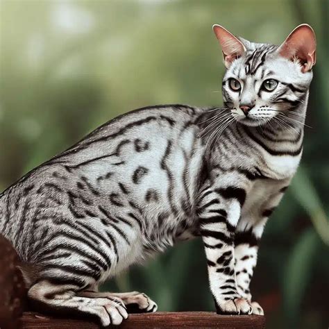Grey Striped Bengal Cat Bengal Cat Breed Vsja