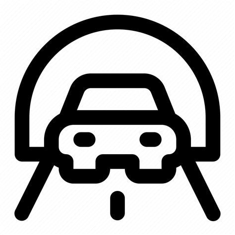 Tunnel Underpass Underground Road Icon Download On Iconfinder