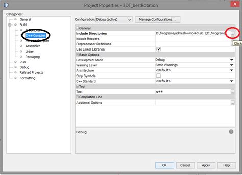 ADMesh v NetBeans na Windows BI DT FIT ČVUT Course Pages