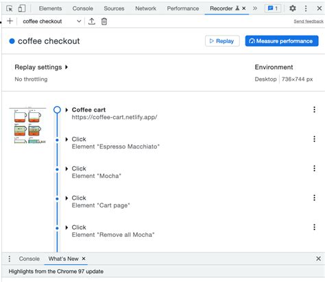 Chrome Devtoolsのrecorderためしてみた