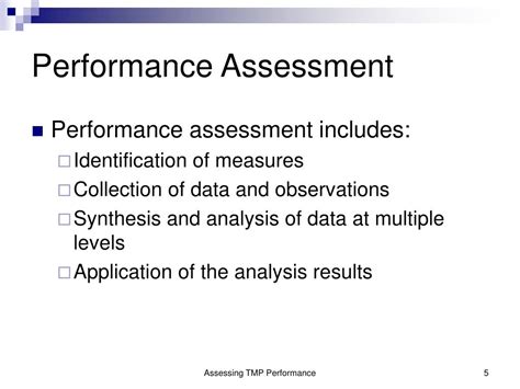 Ppt Tmp Evaluation And Performance Powerpoint Presentation Free