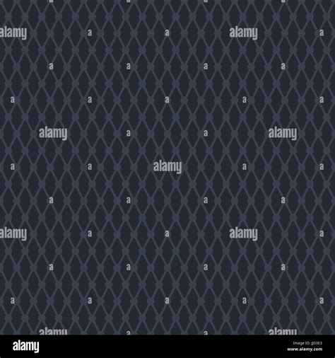 Vector Black Elegant Geometric Seamless Pattern Background Stock Vector