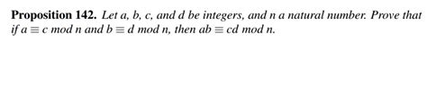 SOLVED Proposition Let B And D Be Integers And N A Natural Number Prove That If A