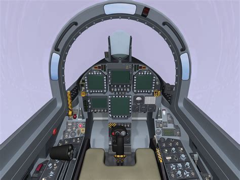 F 18e Cockpit Fr Fuselage 3d Model 185 Max 3ds Fbx Obj Free3d