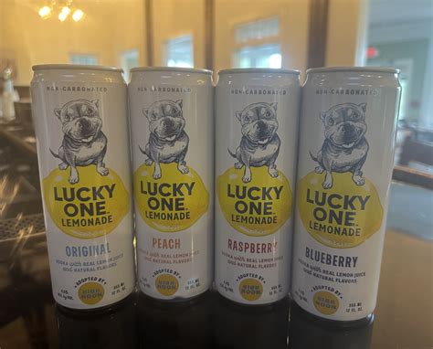 The Parlor Lucky One We Are Proud To Offer Lucky One Lemonade Here