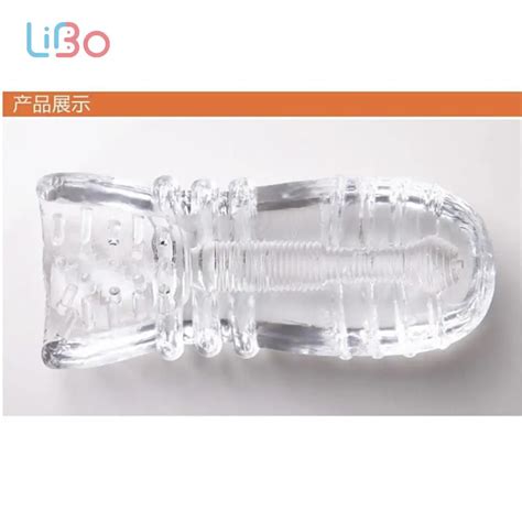 Li Bo Penis Rings Fine Men Crystal New Locking Aircraft Cup Ejaculation