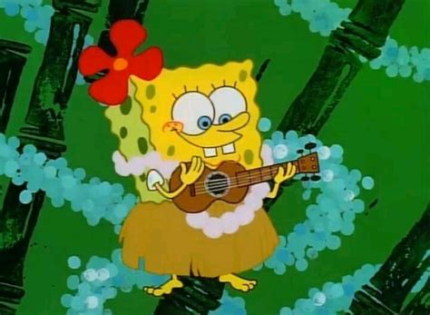 Hula Bob Spongebob Spongebob Funny Spongebob Squarepants