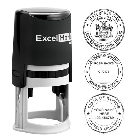 Excelmark Self Inking Professional Stamp Engineer Architect Desertcart Philippines