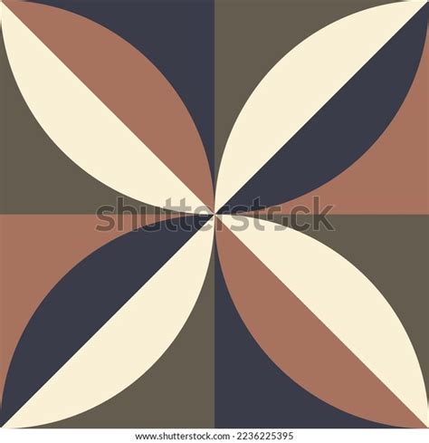 Flooring Tile Pattern Elements Dark Retro Stock Vector Royalty Free 2236225395 Shutterstock