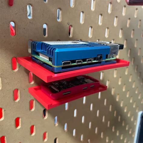 Ikea Skadis Raspberry Pi Tray And Support By Lowengkiat Makerworld