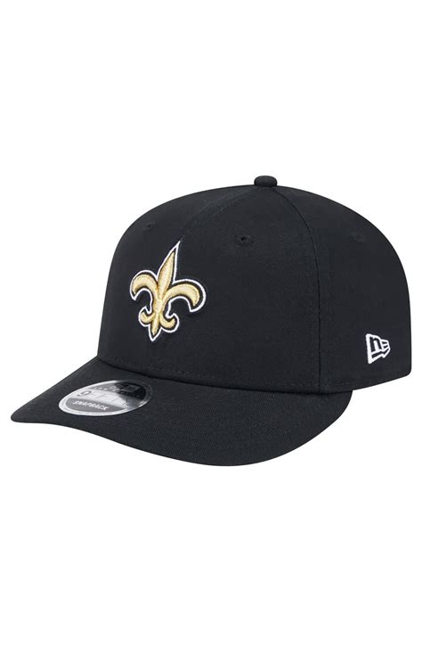 New Era Mens New Era Black New Orleans Saints Main Low Profile 9fifty