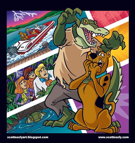 Scott Neelys Scribbles And Sketches Scooby Doo Comic Chapter Books