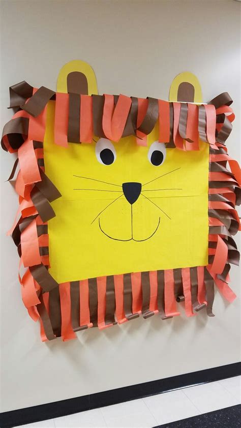 Lion Bulletin Board Jungle Theme Classroom Decorations Lion Bulletin